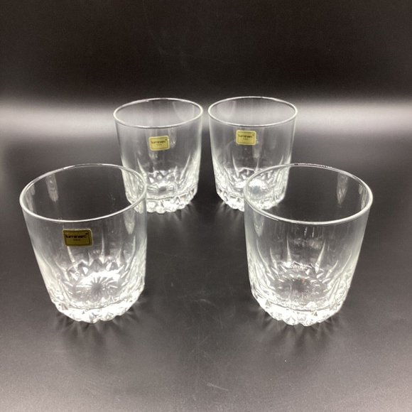 Luminarc | Dining | Luminarc Set Of 4 Clear Cut Cocktail Glasses Oz ...